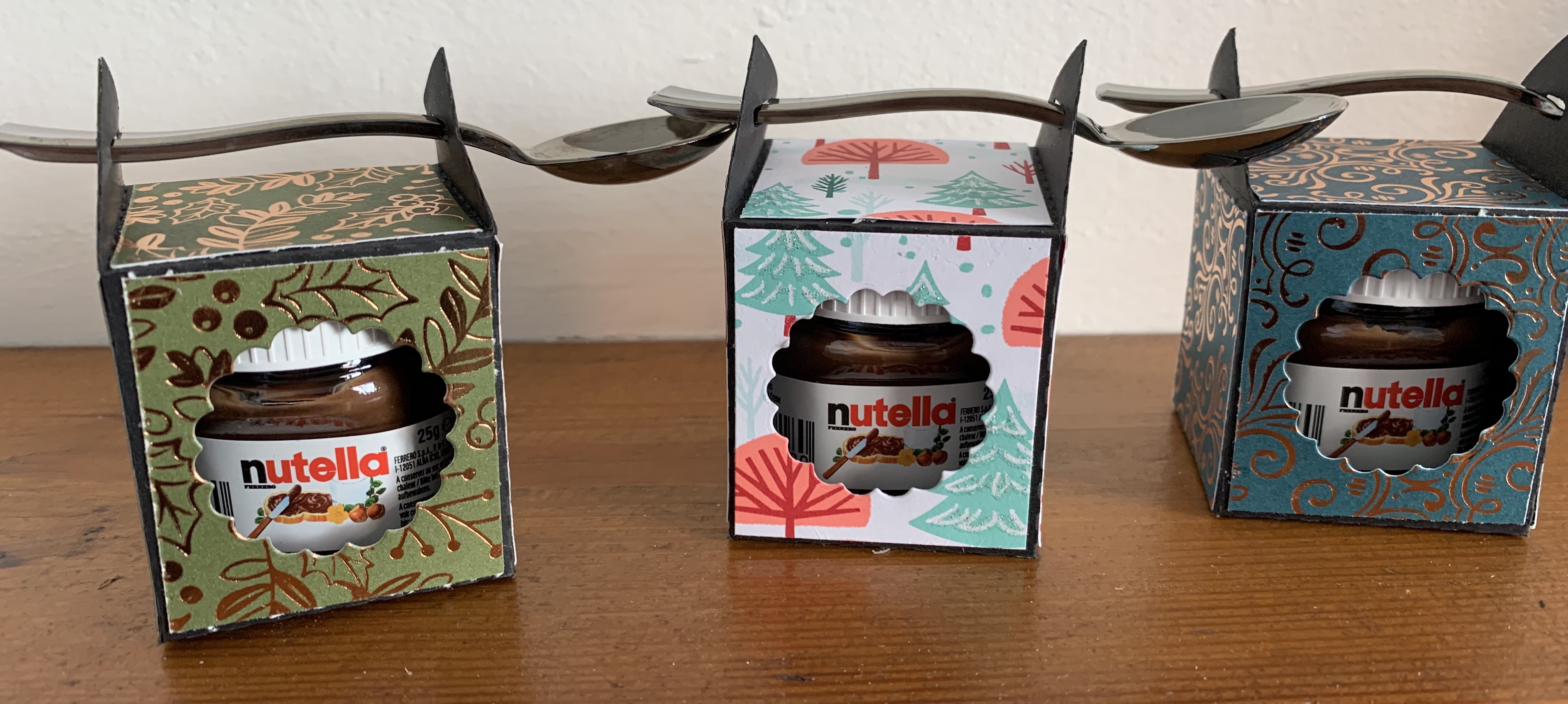 Nos minis pots de Nutella - Les ateliers d'Olga